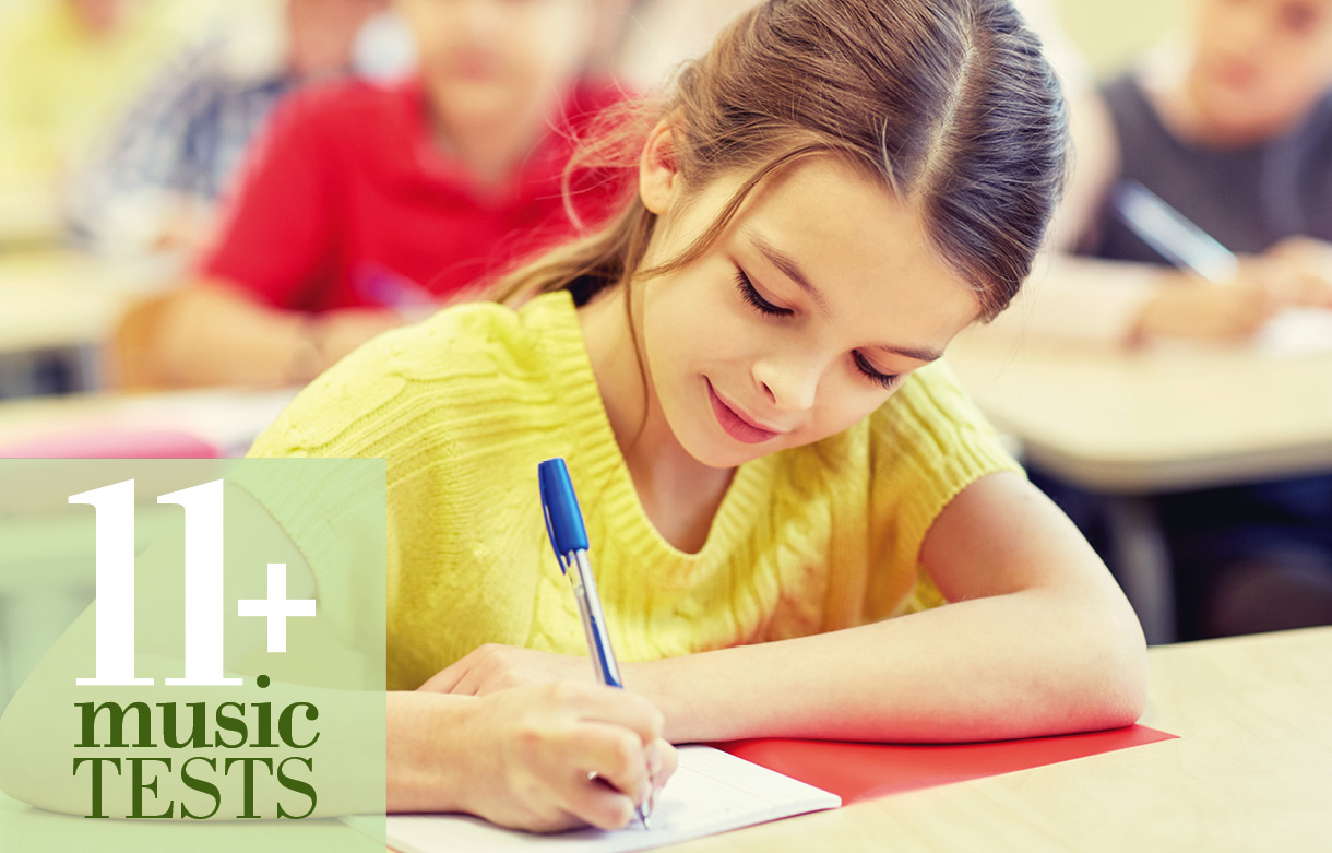Music Aptitude Practice Tests for schools in England