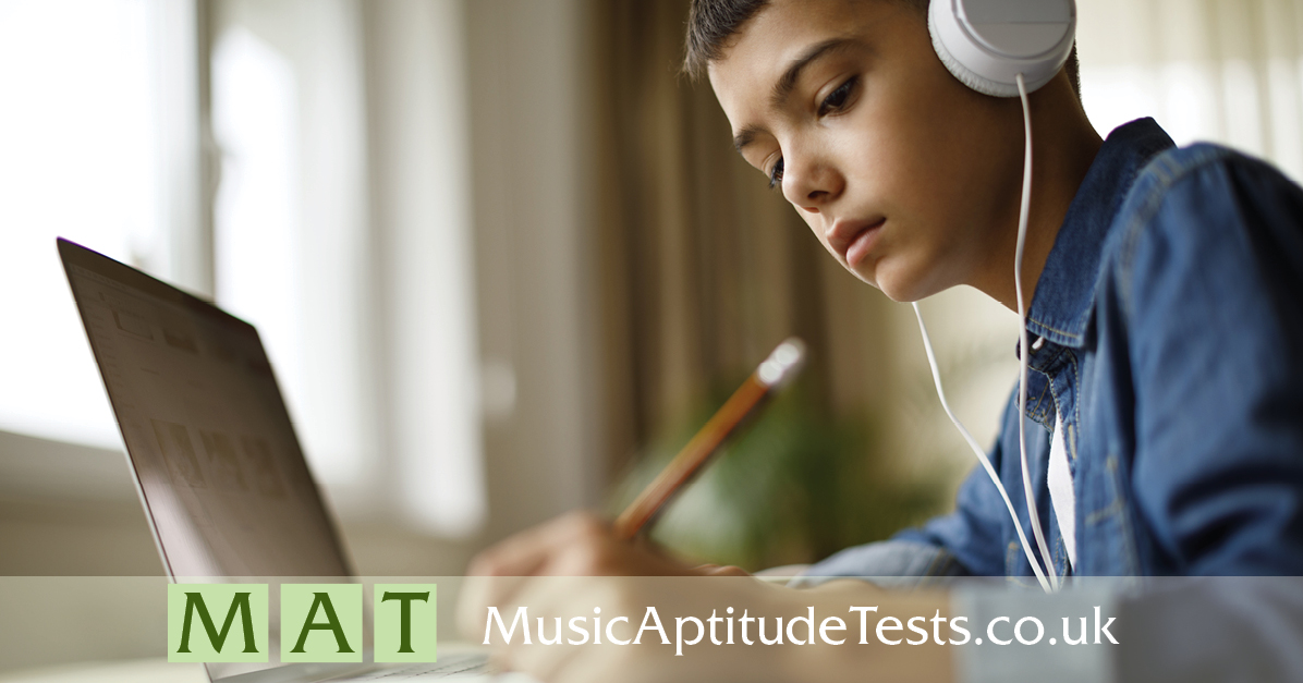 Helping students prepare for the Music Aptitude Test