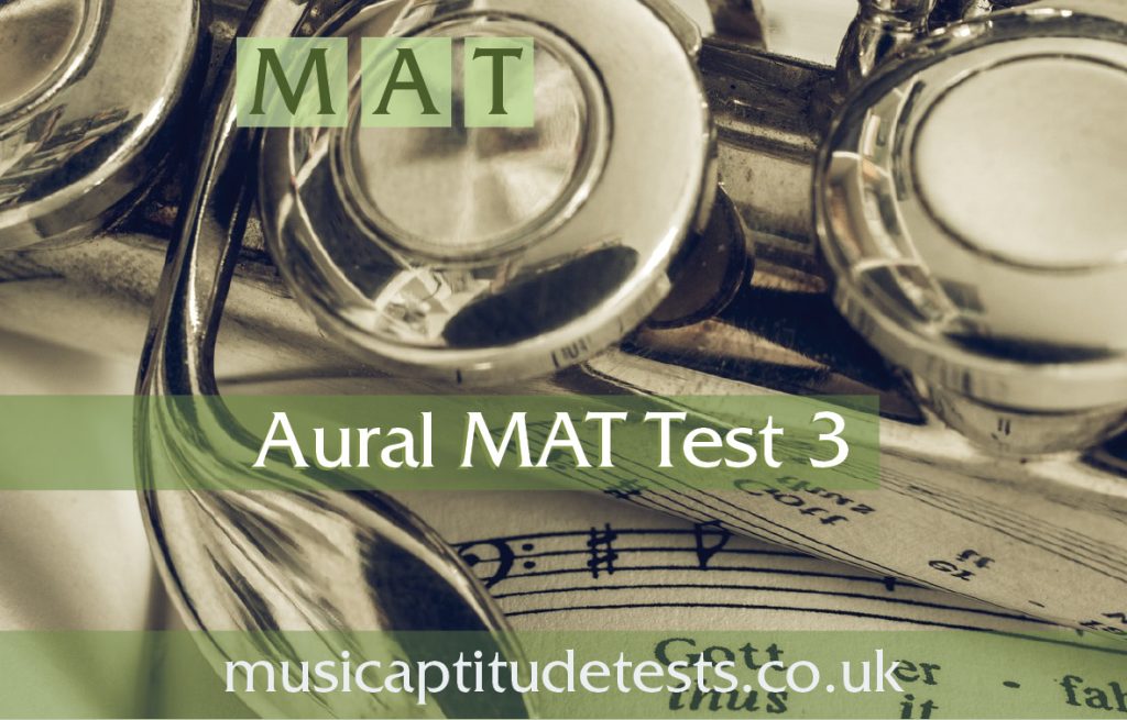 Aural Level MAT Practice Tests - digital audio mp3 download