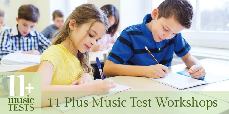 Our 11 Plus Music Tests – useful familiarisation in all 4 test sections